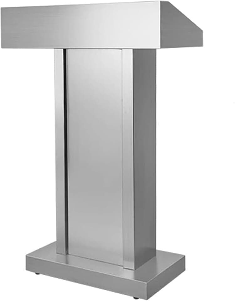 Heavy Duty Podium Stainless Steel Lecterns Stylish Modern Pulpits Well ...