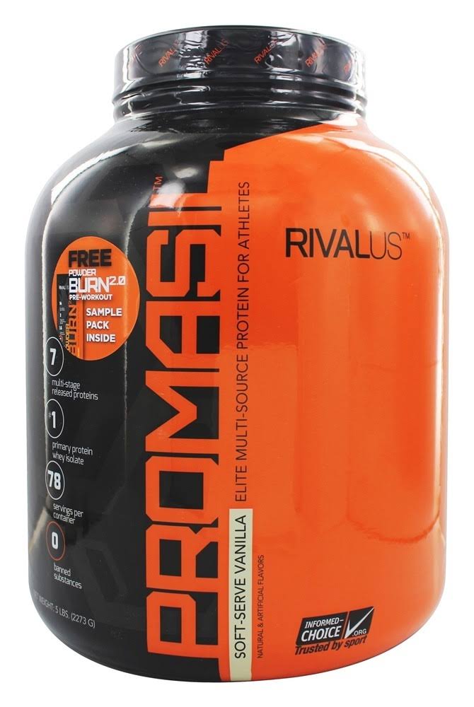 Rivalus Promasil Protein SoftServe Vanilla 5 lb tub