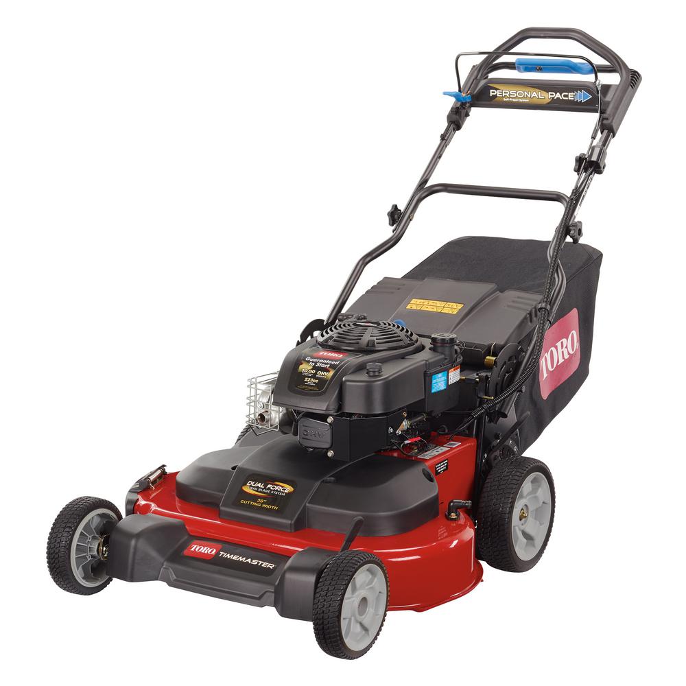 Toro TimeMaster 30 in Briggs & Stratton Personal Pace SelfPropelled Gas ...