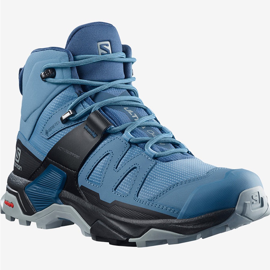 Cheap HIKE Salomon X Ultra 4 MID GTX Womens Hiking Boot – Copen Blue ...