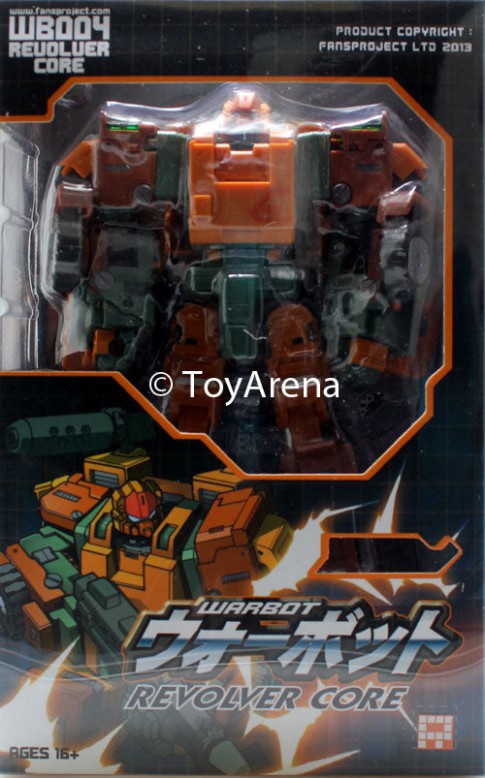 Clearance Fansproject Warbot WB-004 Revolver Core Transformers Action ...