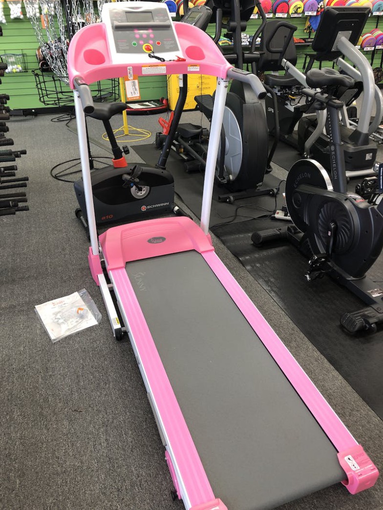 Cheap On Sale – Used Sunny P8700 PINK TREADMILL NEVER BEEN USED ...