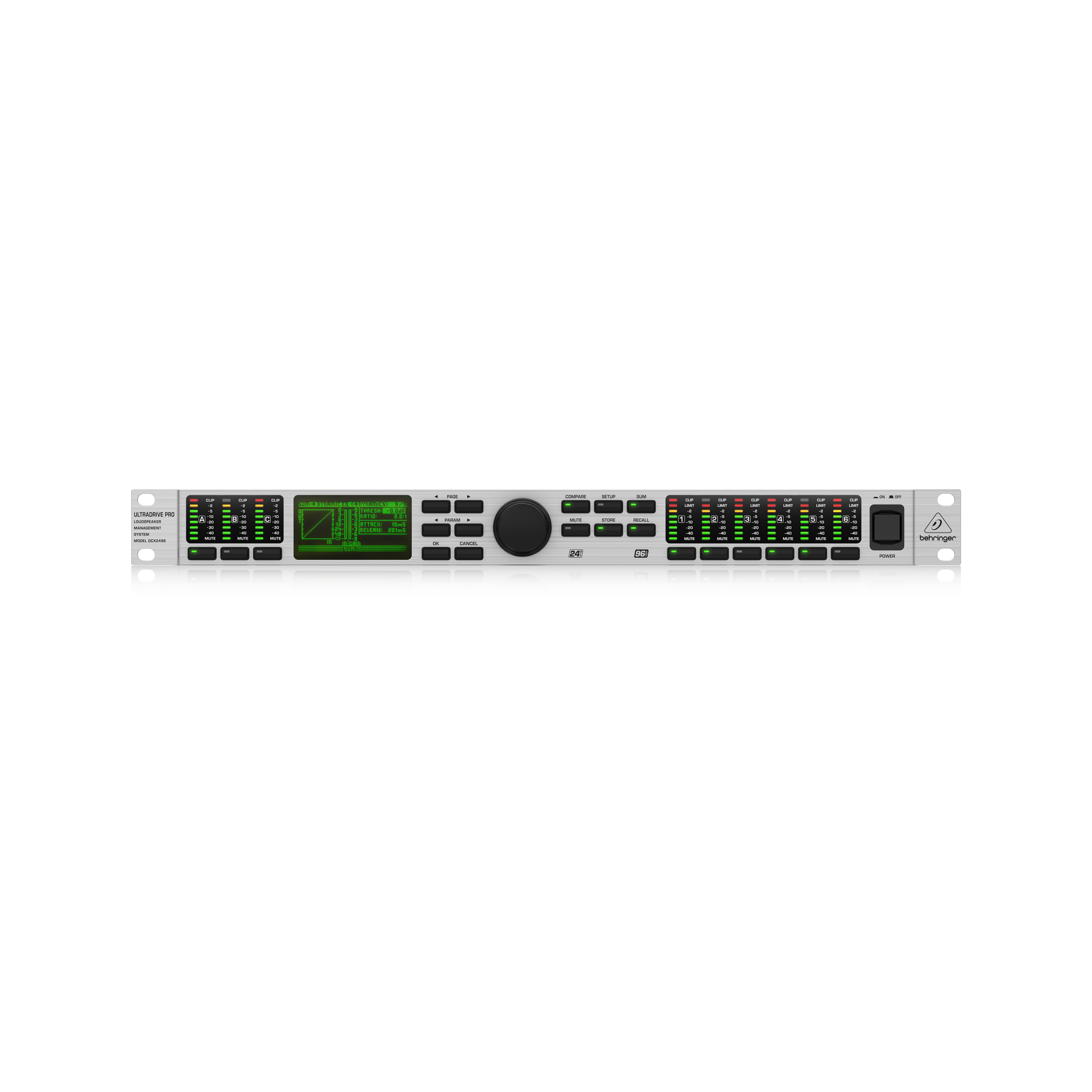 Behringer UltraDrive Pro DCX2496 Loudspeaker Management System