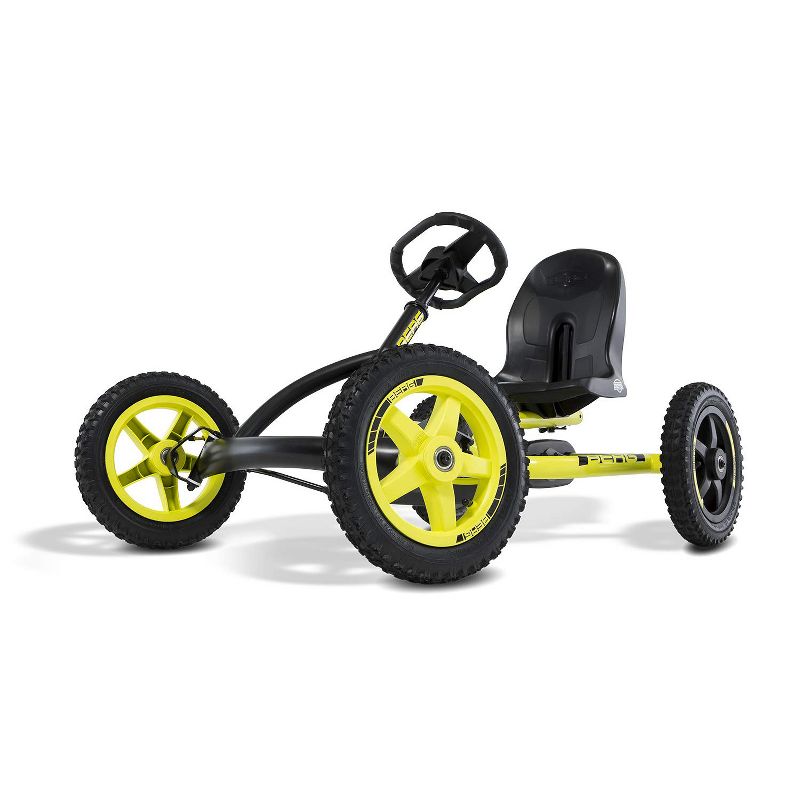 BERG Buddy Cross Kids Pedal Go Kart Ride On Toy with Bucket Seat and ...