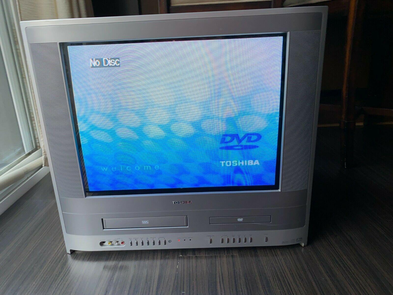 Toshiba MW20FP1 20 CRT TV VCR DVD Combo Retro Gaming Television