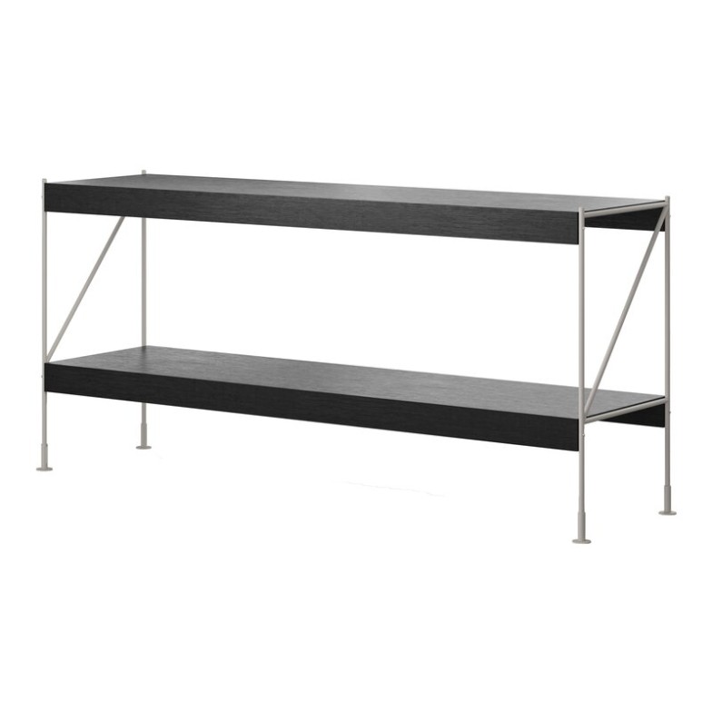 Outlet Budget MENU Zet Storage System, H70, Ivory Steel – Black Oak