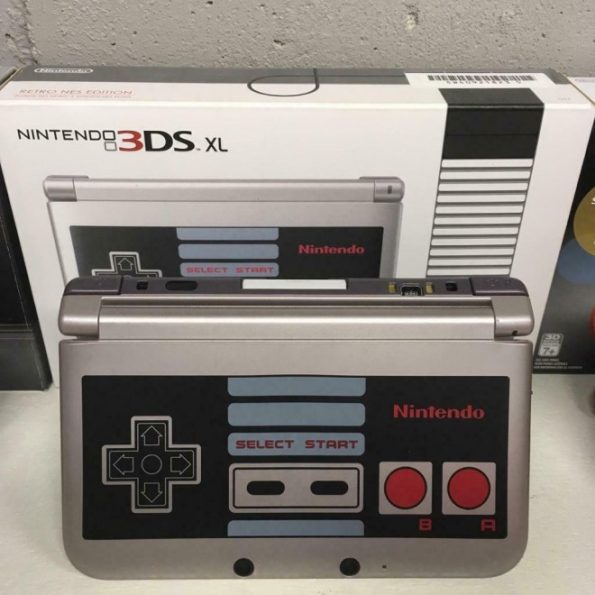 Nintendo 3DS XL NES Edition System Limited Edition Console w Fire ...