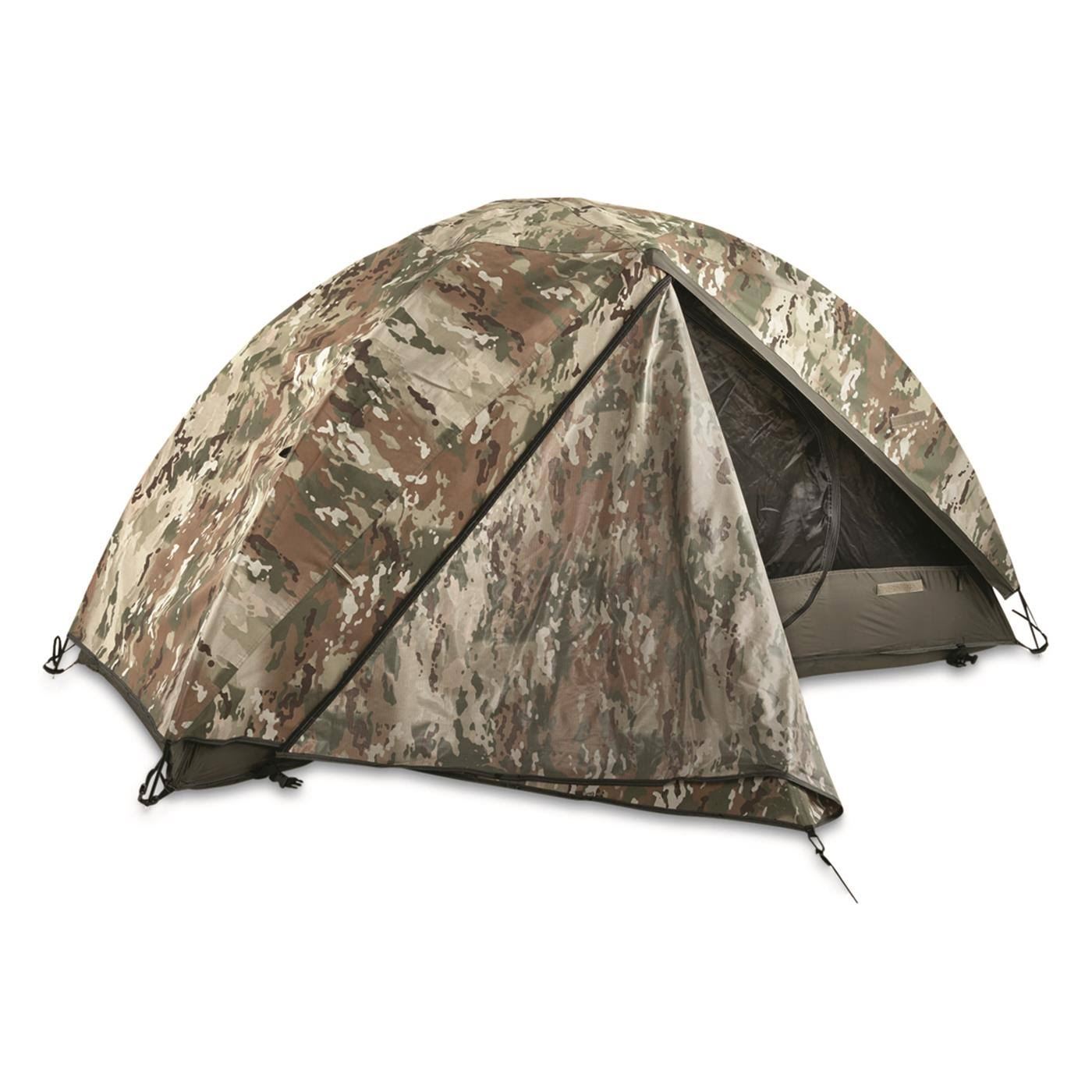 SPG Brooklyn Armed Forces Military Style 1 Person Tent Size Medium Multicam OCP