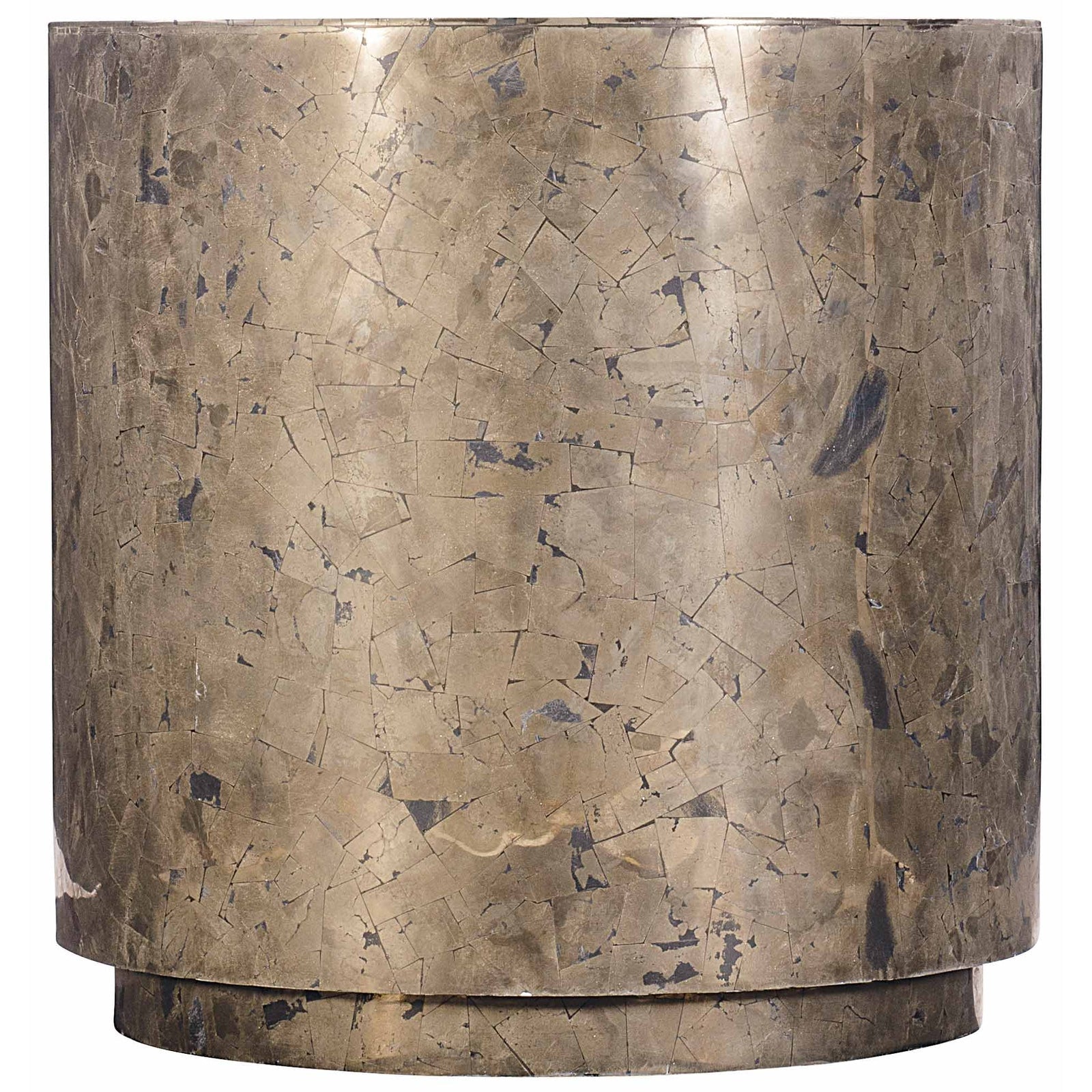Bernhardt Interiors Pyrite Drum Table