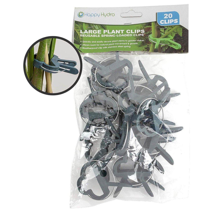 Sale Planting & Watering Happy Hydro Spring-Loaded Plant Clips Large