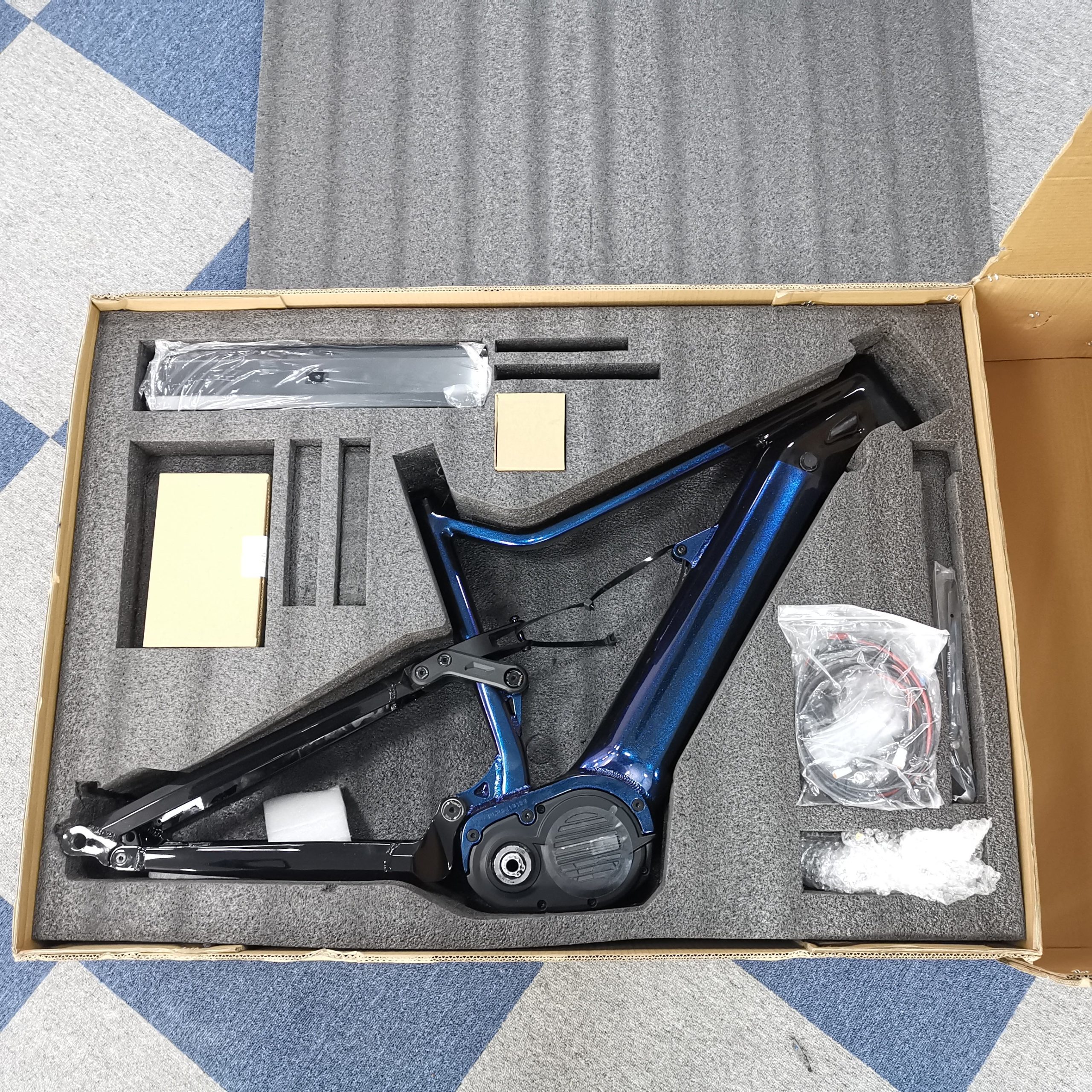 Bafang M600 M620 48V 500W 1000W Mid drive Dual Suspension Electric Bike ...