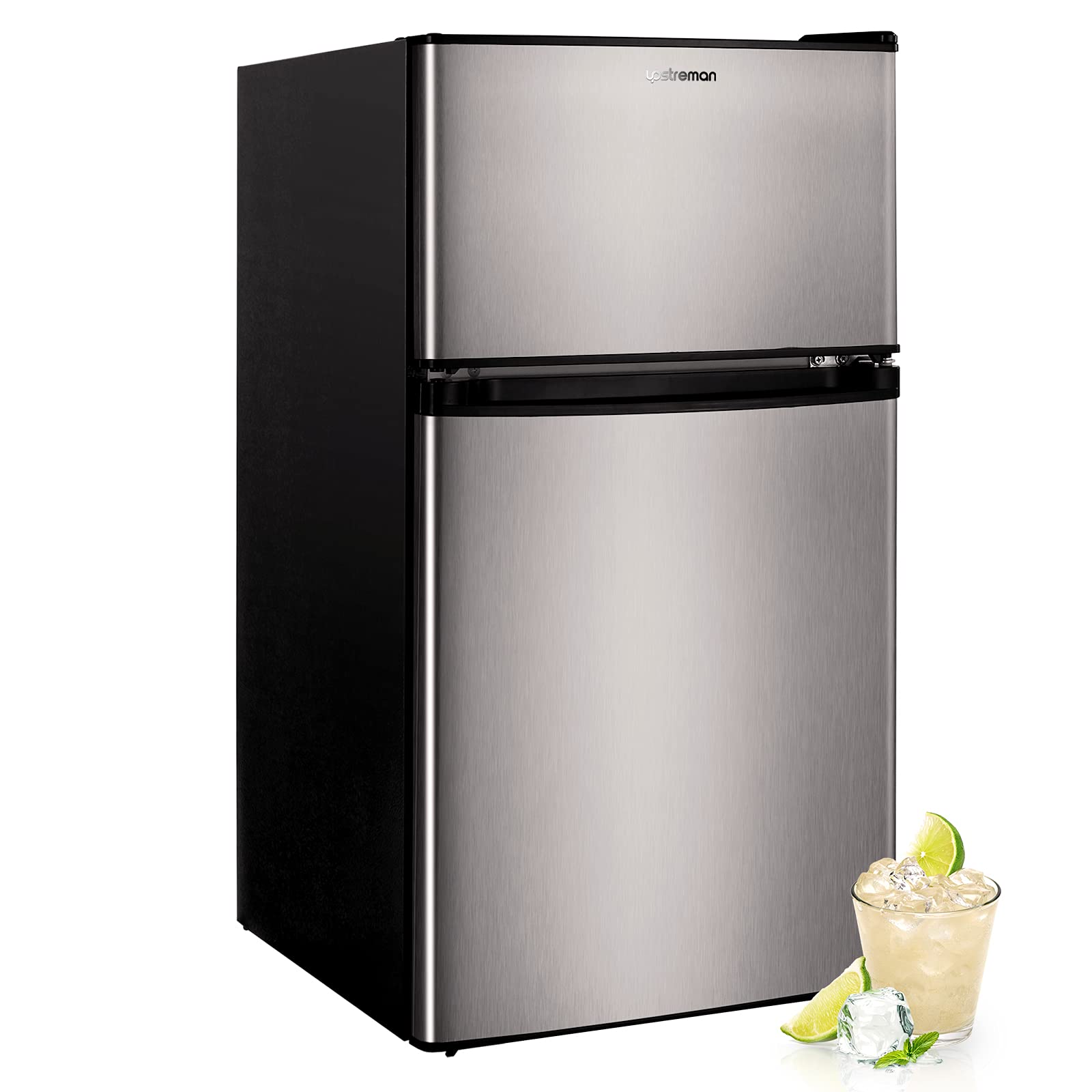 Whirlpool 32 CuFt Mini Fridge with Freezer2 door Adjustable Thermostat ...