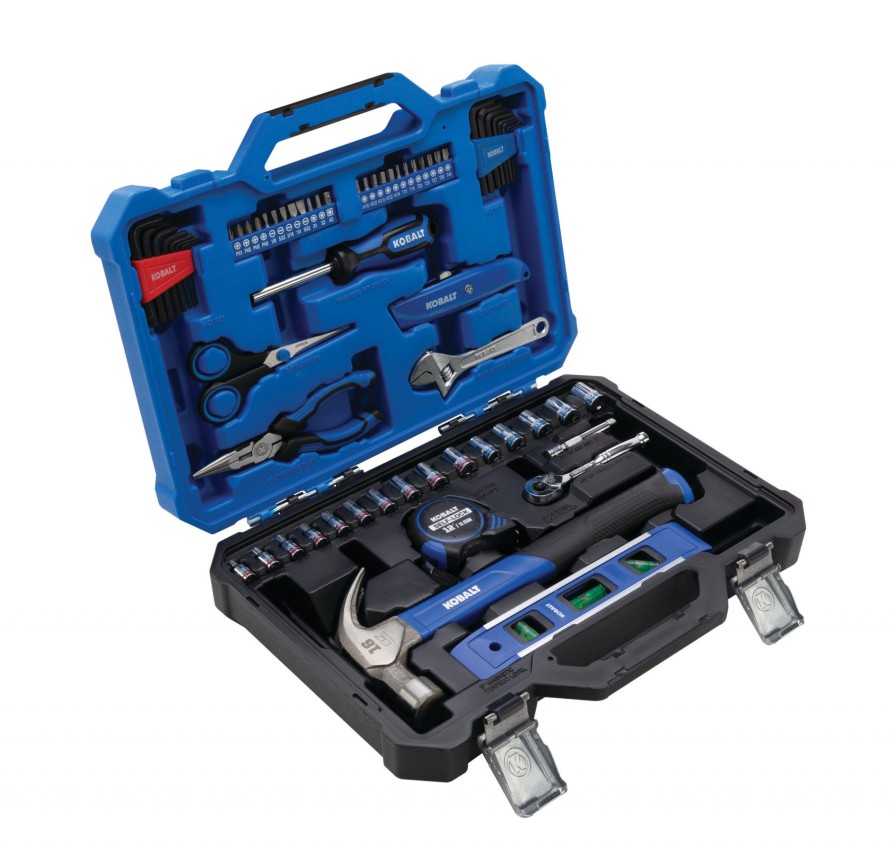 Sale Coupon ⌛ Kobalt Household Tool Sets 65 Piece Home Owner’s Tool Set ⌛