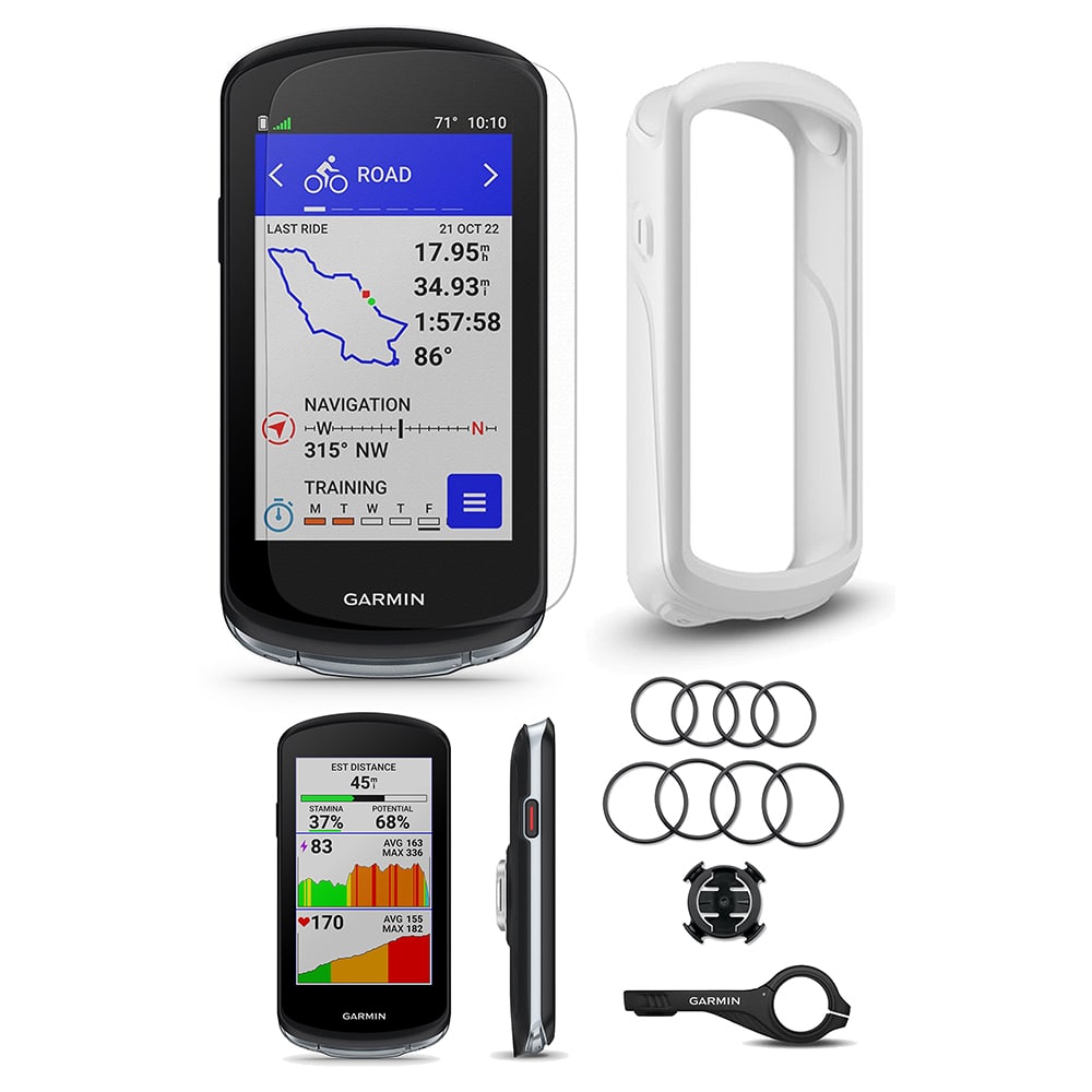 Garmin Edge 1040 GPS Bike Computer | Bundle with PlayBetter Tempered ...