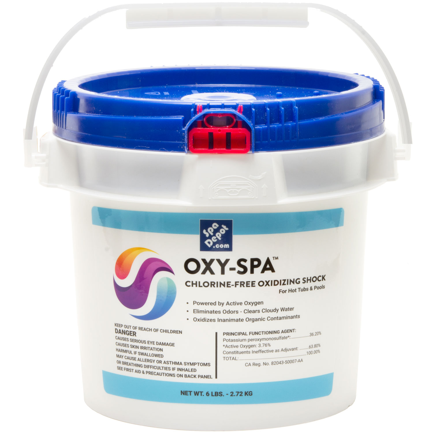 Spa Depot Oxy-Spa Chlorine-Free Hot Tub & Pool Shock Granular Powder ...