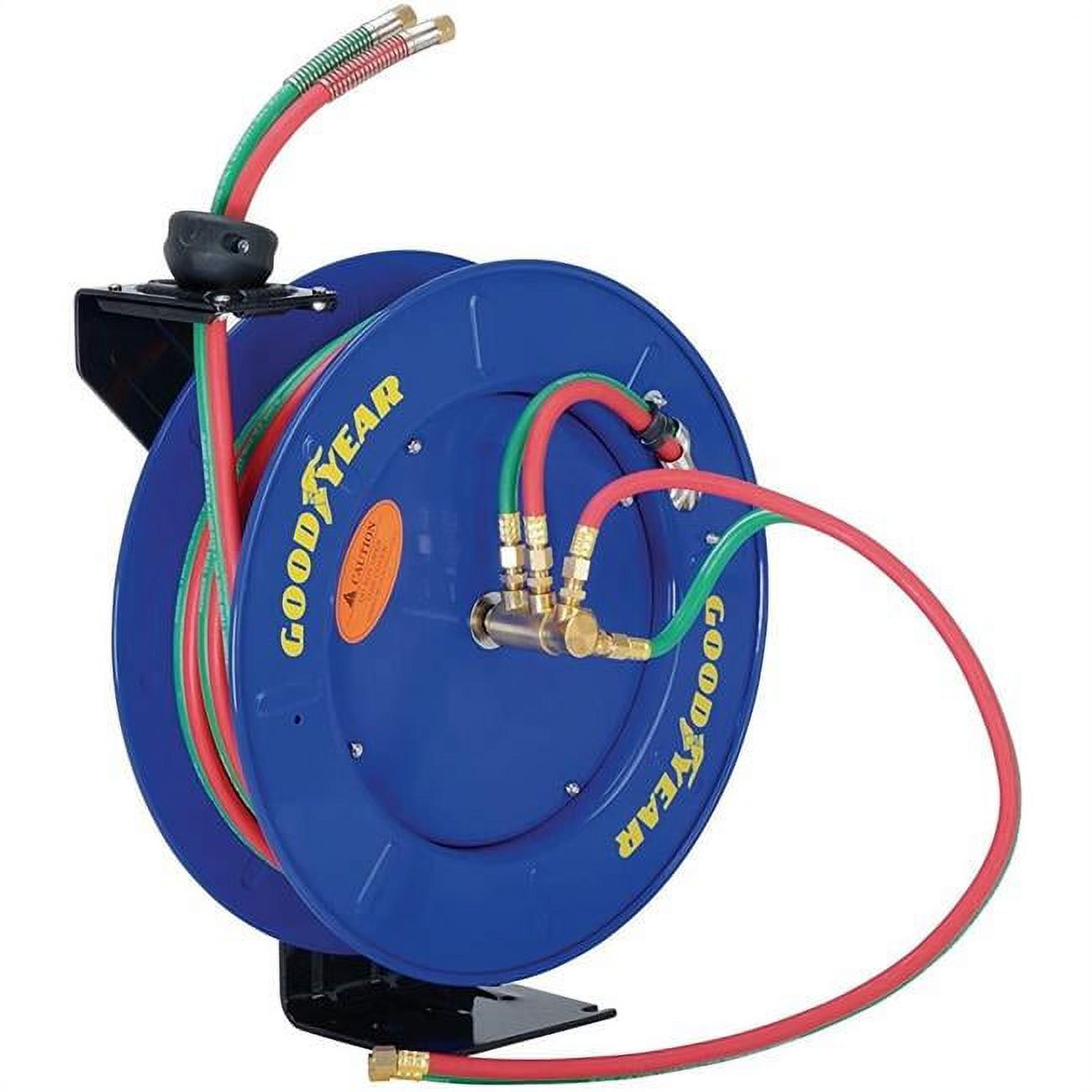 GOODYEAR Spring Driven Steel Retractable Hose Reel (1/4 in. x 50 ft ...