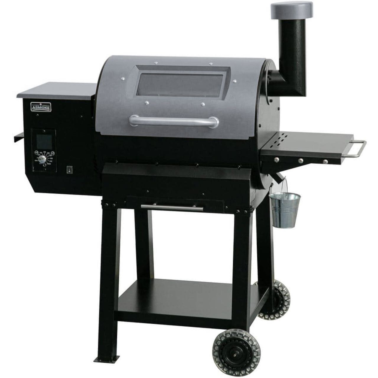 ASMOKE Skylights Wood Pellet Grill Smoker - ASCA System, View Window ...