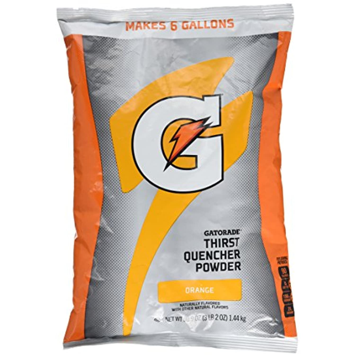 Gatorade Orange Thirst Quencher Powder Mix 51Oz Packet Makes 6 Gallons ...