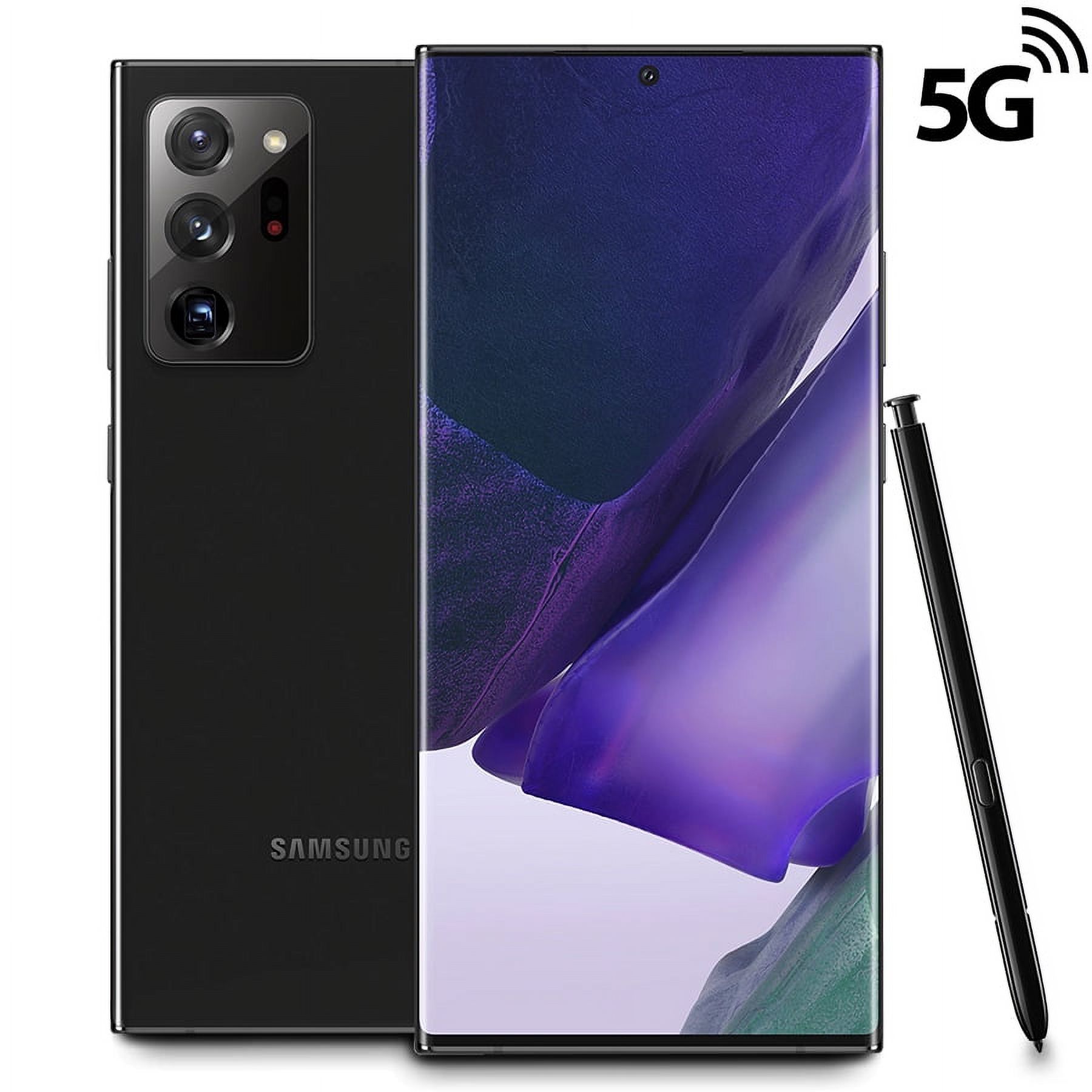 Restored Samsung Galaxy Note 20 Ultra 5G NR 128GB AT&T - Black (SM ...