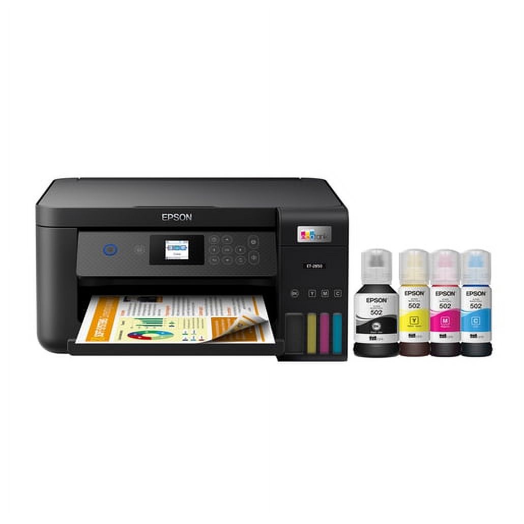 Epson EcoTank ET-2850 Wireless Color All-in-One Cartridge-Free ...