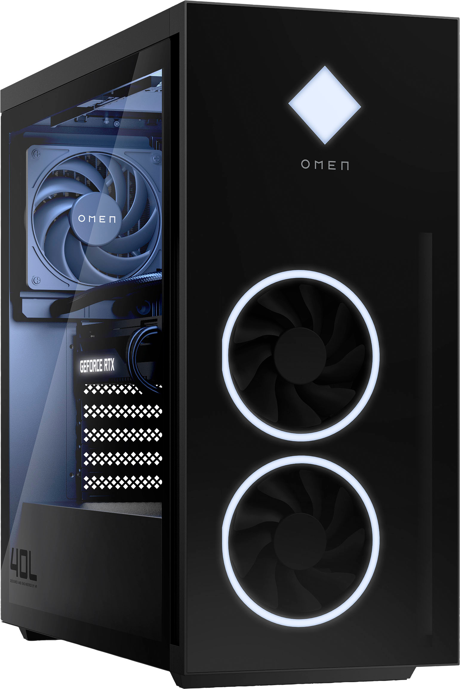 HP OMEN 40L GT21 Gaming Desktop PC (Intel i5-12400F 6-Core, GeForce RTX ...