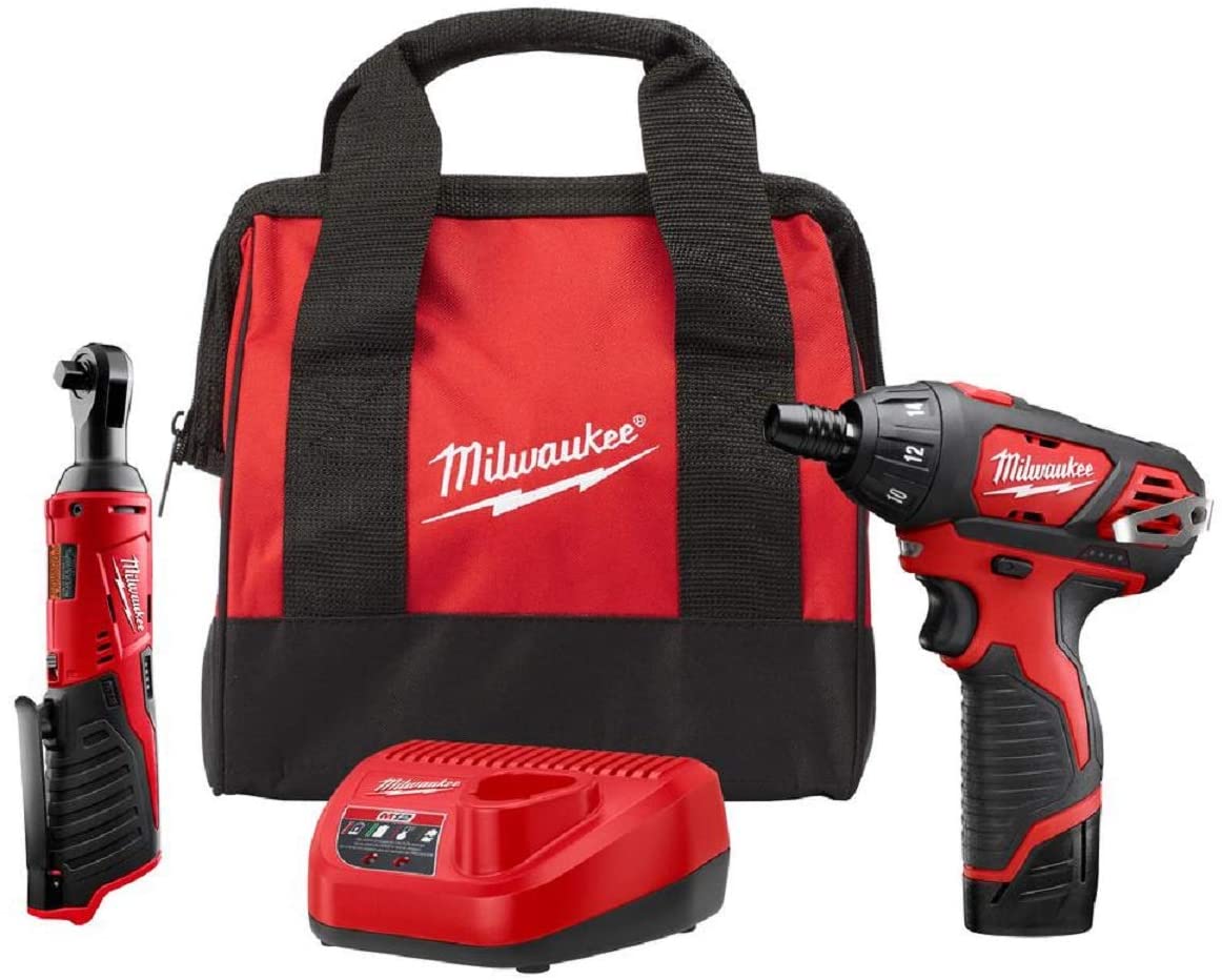 Milwaukee M12 12-Volt Lithium-Ion Cordless 3/8 in. Ratchet and ...