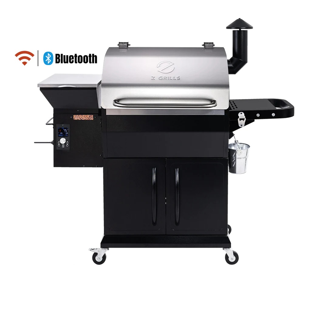 Z GRILLS 1000D4E Bluetooth & WiFi Pellet Grills & Smoker with PID ...