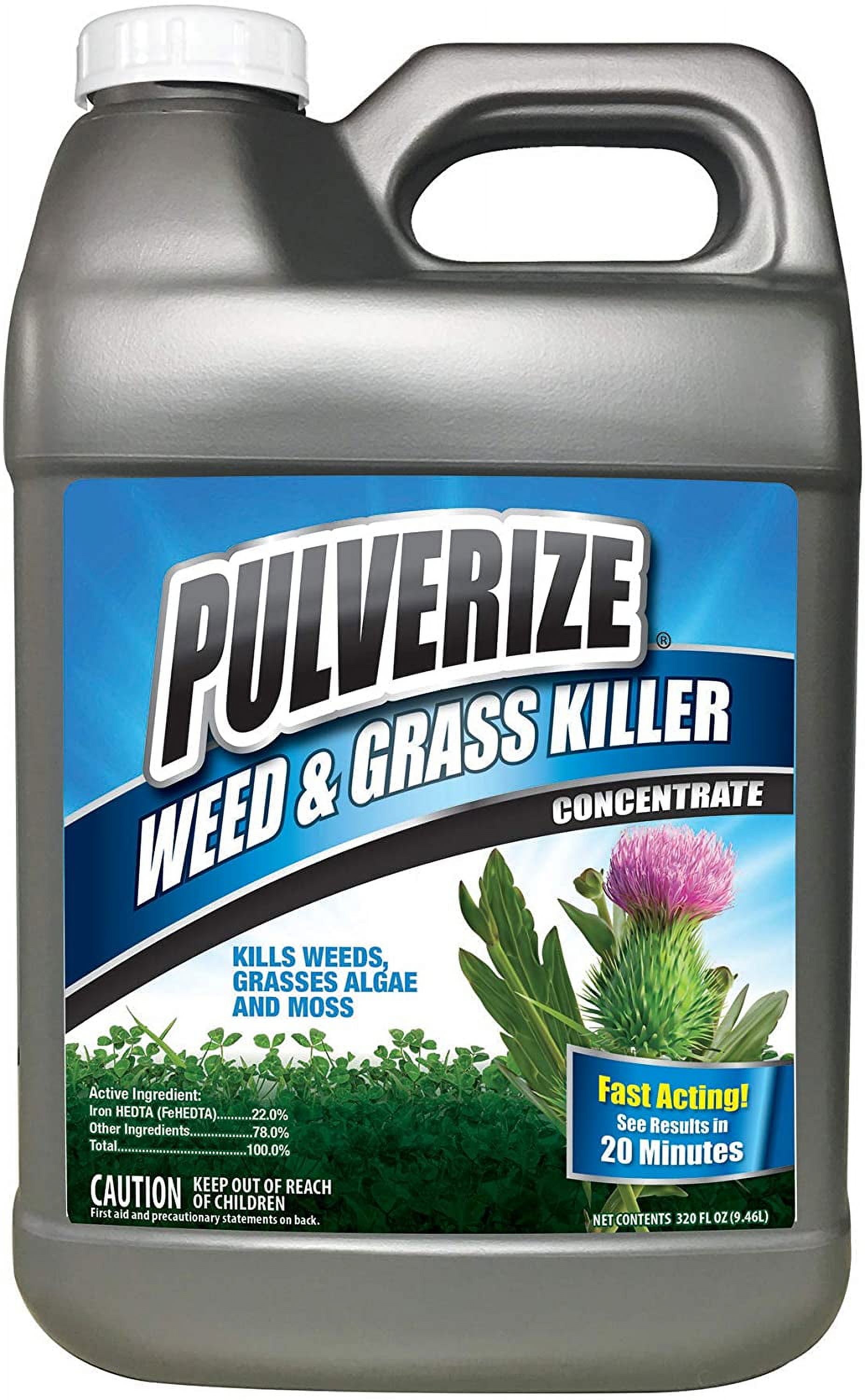 Pulverize Weed & Grass Killer Spray - Fast Acting, Weed Killer - 2.5 ...