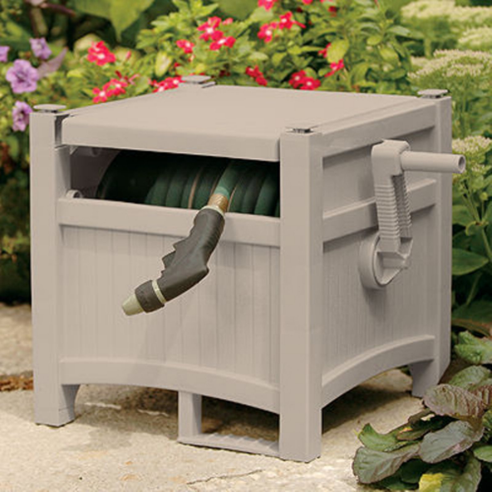 Suncast Hose Hideaway Hose Reel - Texas Outlet