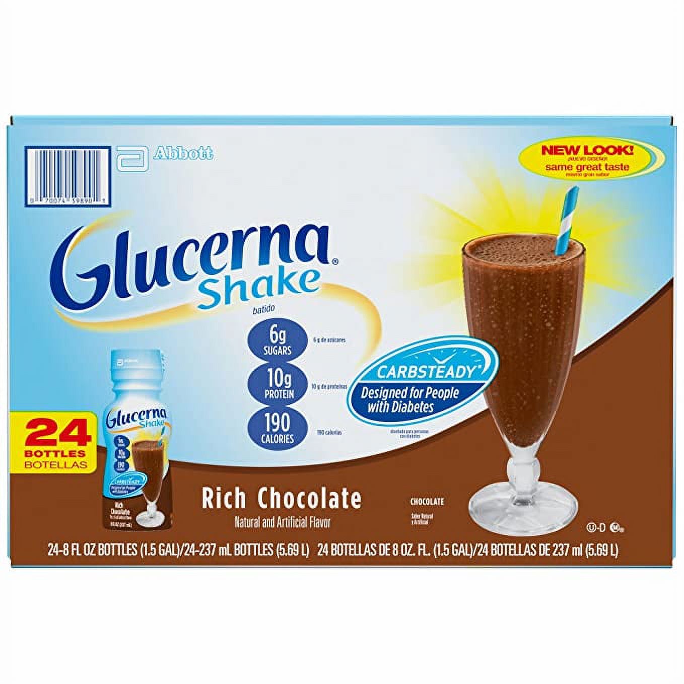 Glucerna Chocolate, 24 pk./8 oz. - Texas Outlet