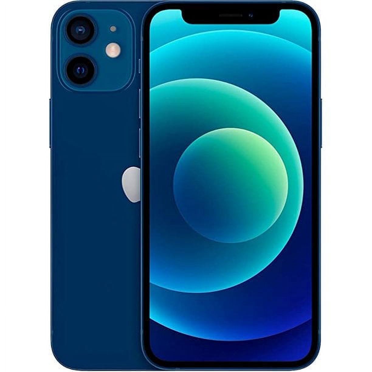 Restored iPhone 12 Mini 128GB Blue Fully Unlocked (Refurbished) - Texas ...