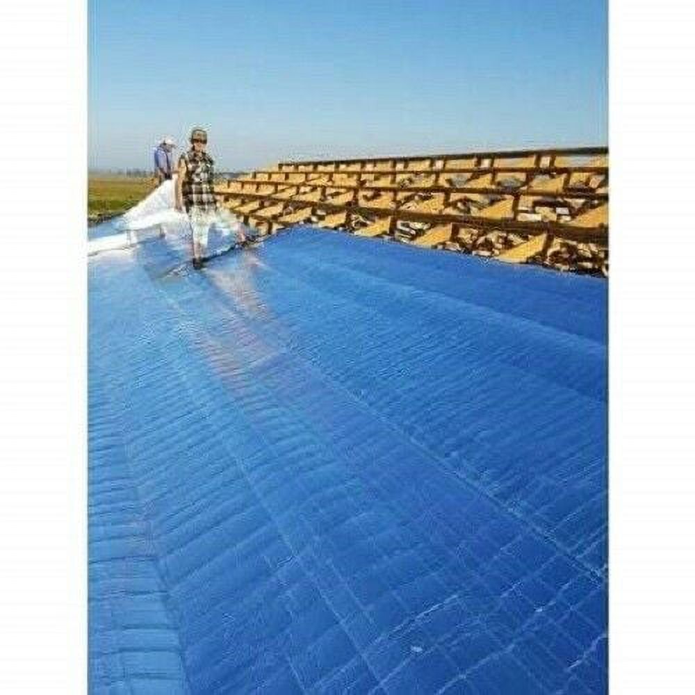 1000SQFT (4X250) TEXTURED BLUE ROOFING BARRIER / CONCRETE BARRIER HEAVY ...