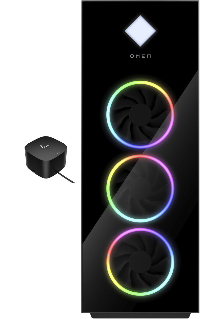 HP OMEN 45L Gaming/Entertainment Desktop PC (Intel i9-13900K 24-Core ...