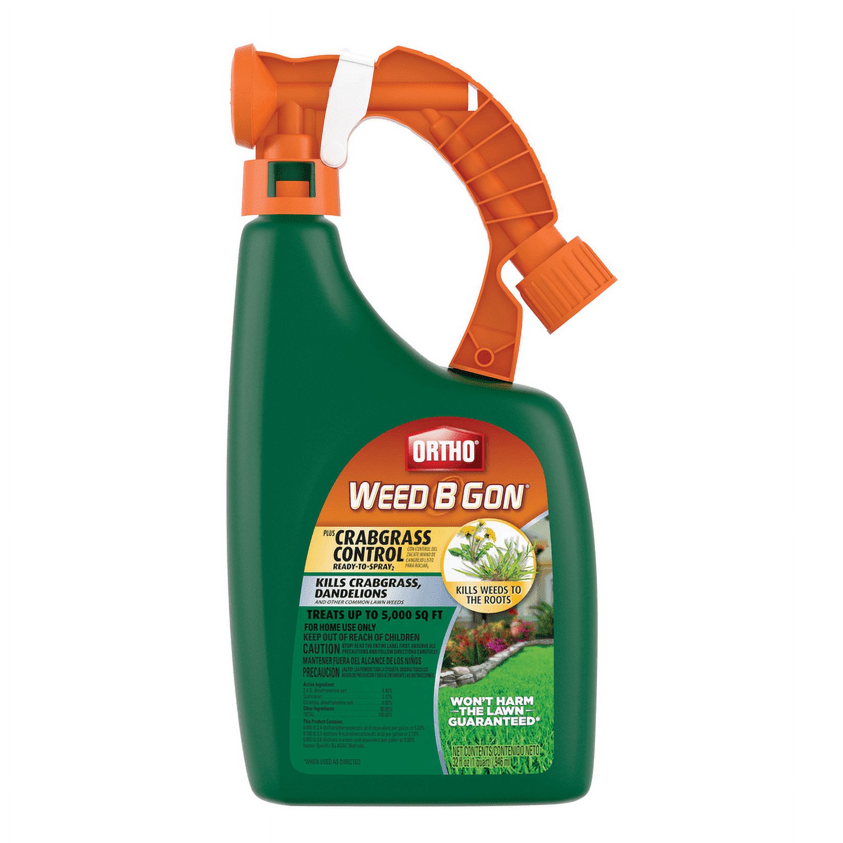 Ortho Weed B Gon Plus Crabgrass Control Ready-to-Spray, 32 oz. - Texas ...