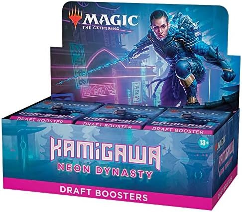 Magic: The Gathering Kamigawa: Neon Dynasty Draft Booster Box | 36 ...