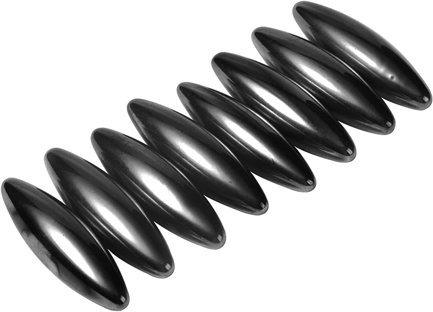 Hematite Oval Magnetic Balls, 8 Pieces Snake Eggs Magnets Rattle Snake, Ellipsoid Magnetic ...
