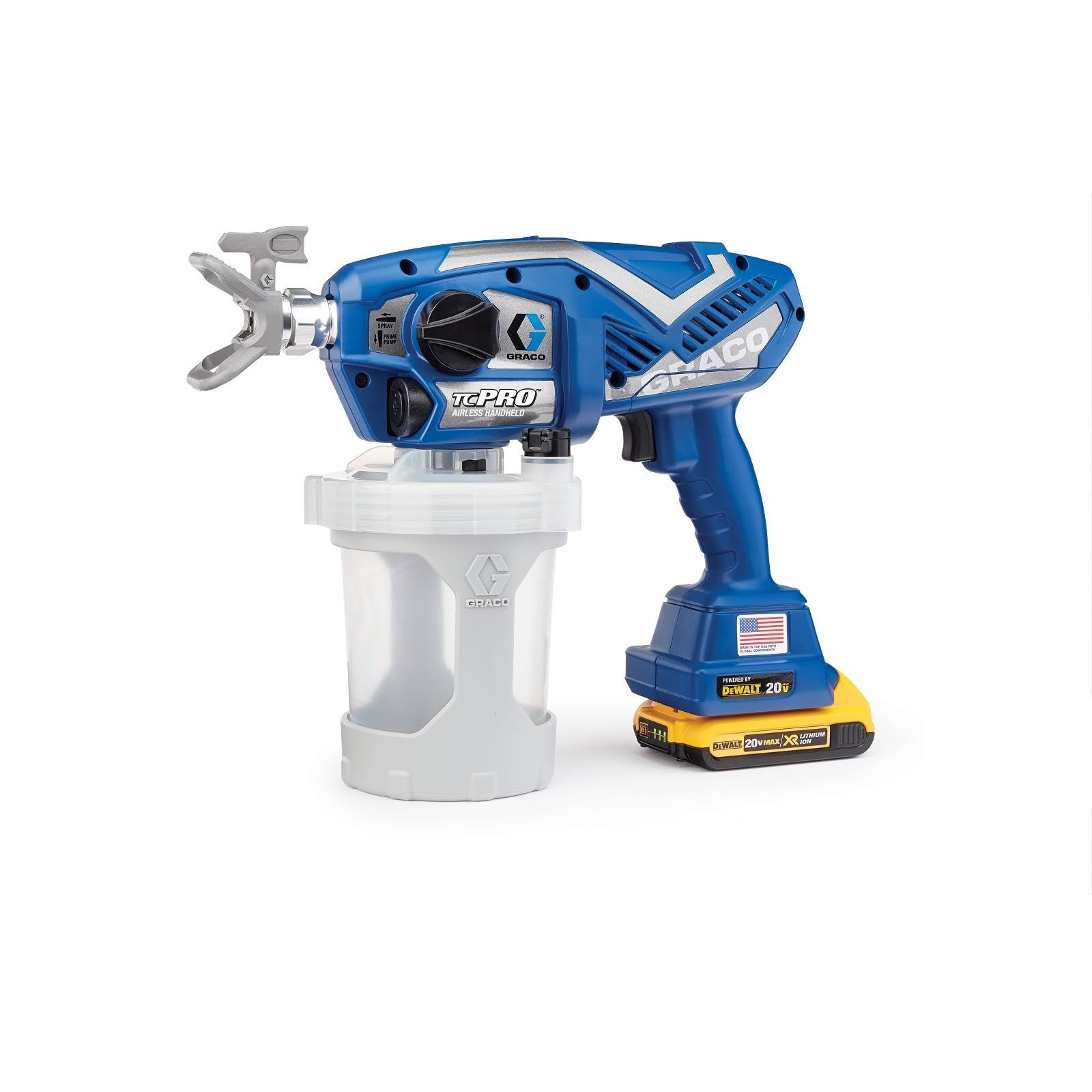 Graco TC Pro Cordless Handheld Airless Paint Sprayer 17n166 - Walmart Texas