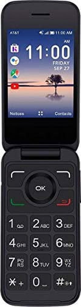AT&T Prepaid - Alcatel SMARTFLIP | 4GB Memory | 2.8" Dual Display ...