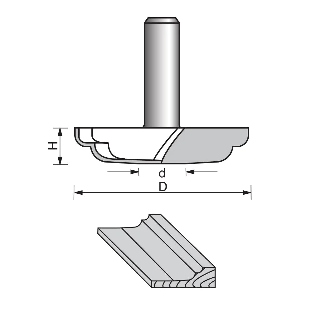 Raised Panel Router Bit-1914 - Walmart Texas