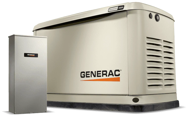 Generac 70361 Guardian 16kW WiFi Standby Generator w/ 16C 100 Amp Smart ...