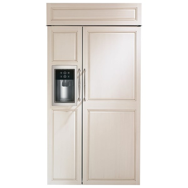 24.6 cu ft Side-by-Side Panel Ready Refrigerator - Texas Outlet