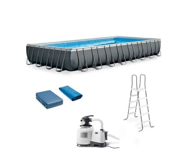 Swimming Pool26373EH 32 x 16 x 52 Rectangular Ultra XTR Frame Swimming ...