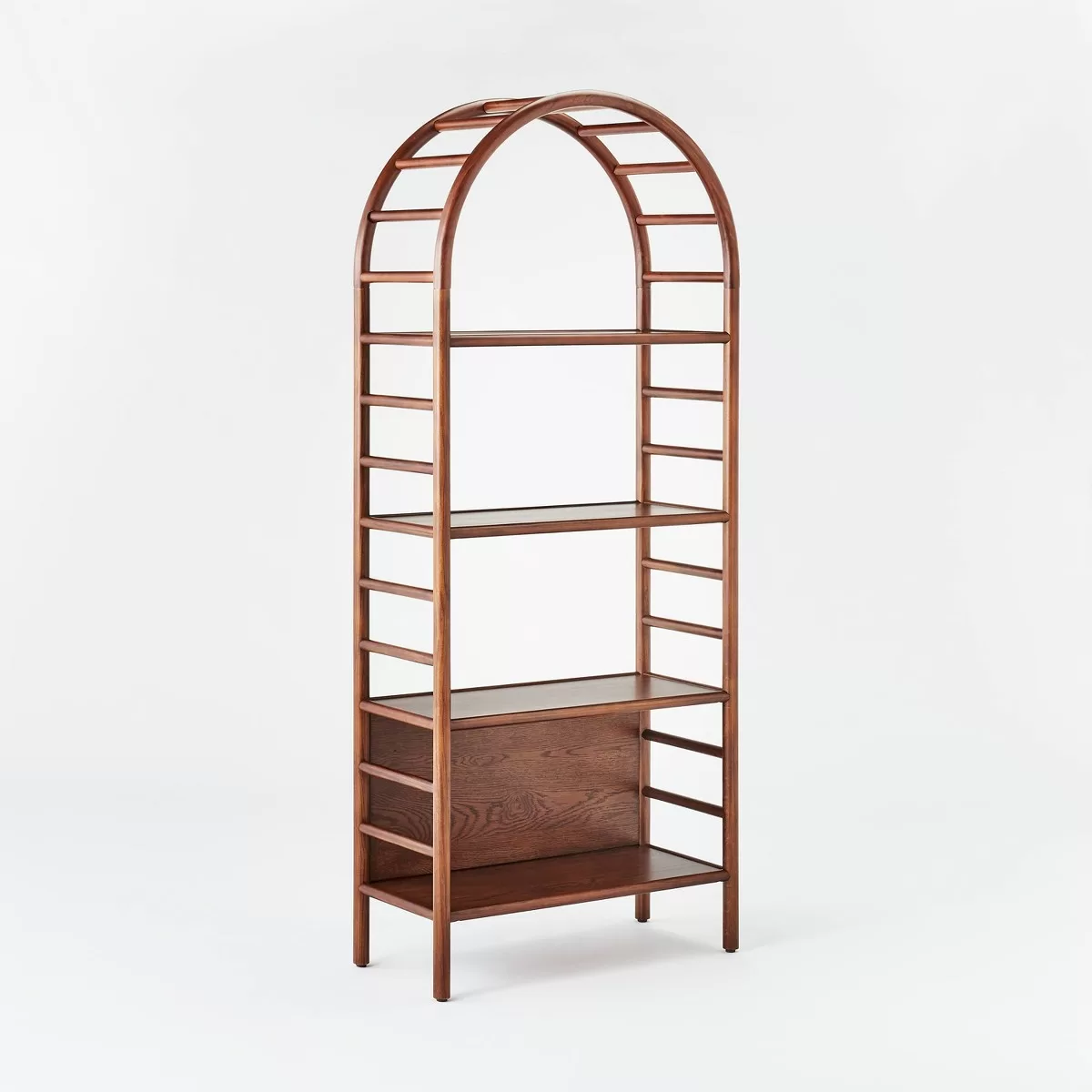 Threshold designed with Studio McGee – 72′′ Holladay Curved Wooden ...