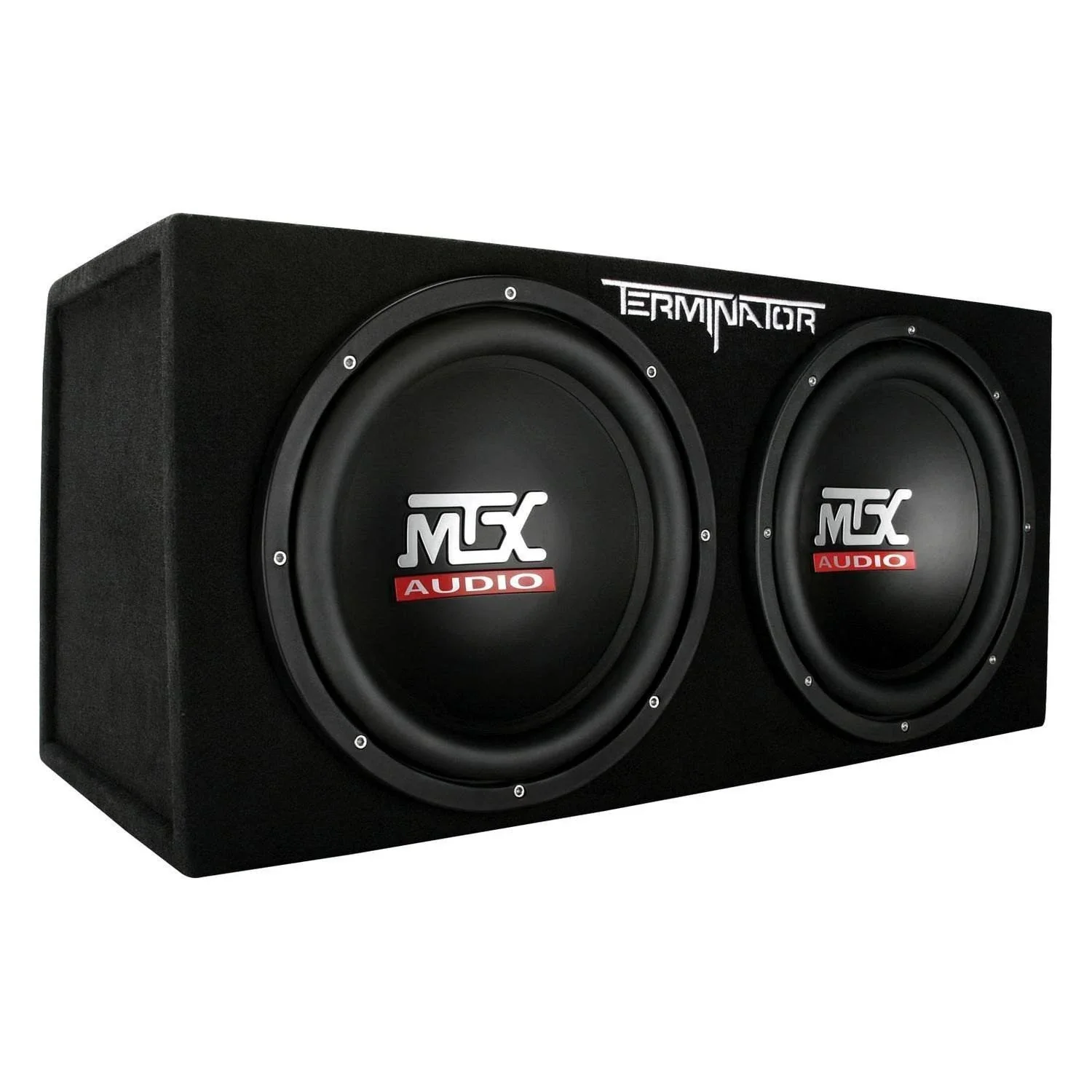 MTX Terminator TNE212D Subwoofer – 12″ – 2 Ohm – 400W – Black ...