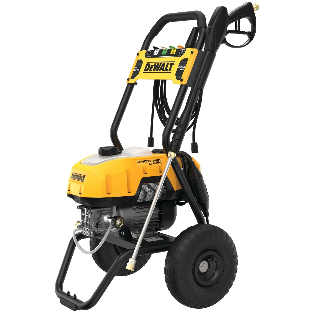 Dewalt DWPW2400 2400 Psi 13 Amp Electric Cold-Water Pressure Washer ...