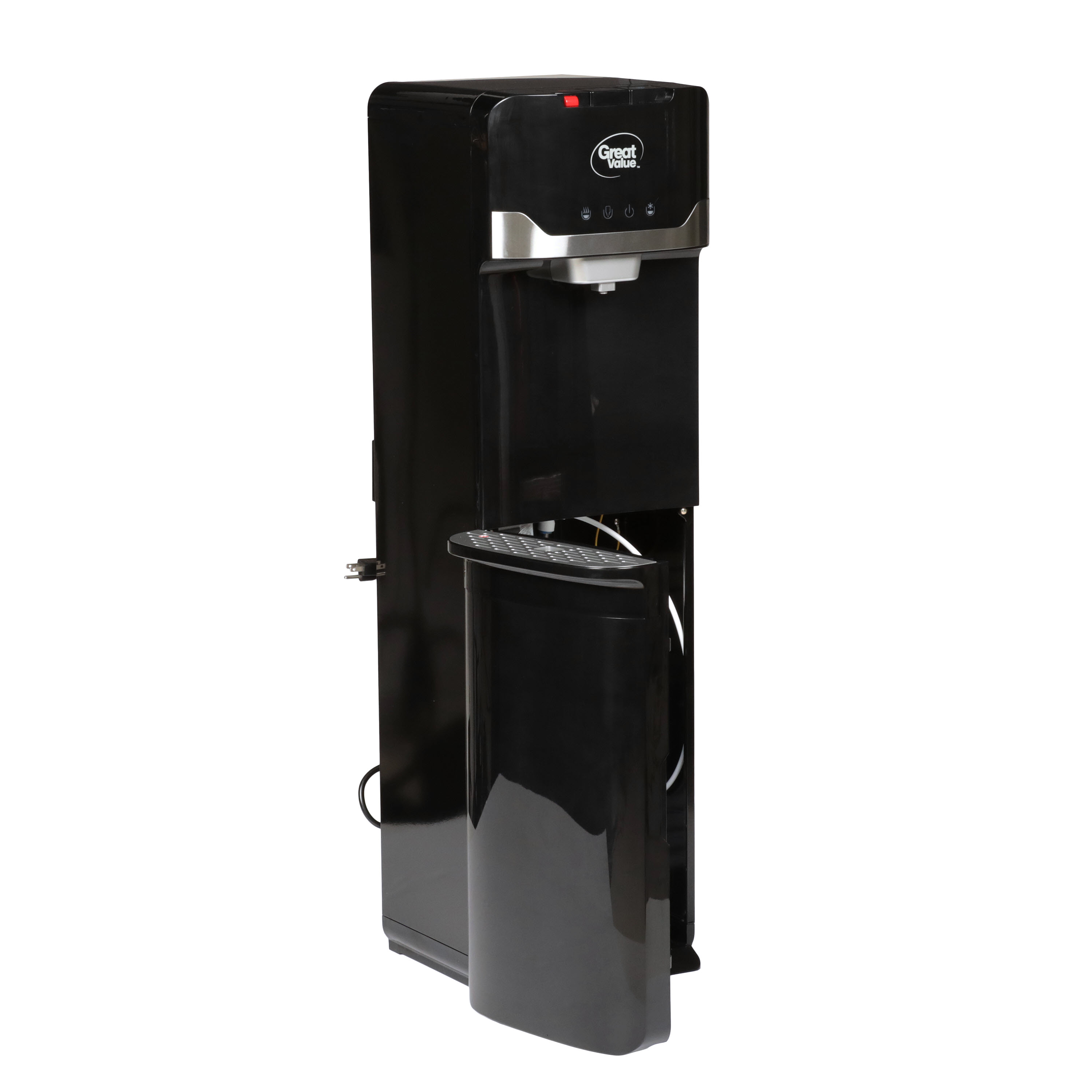 Great Value Bottom Loading Hot/Cold/Room Temp. Water Dispenser, Black ...