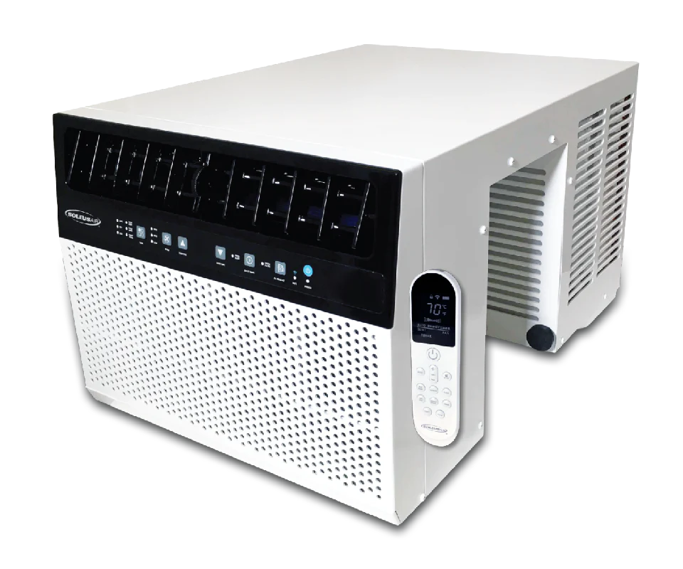 Soleus Air WS3-08E-201 8,000 BTU Saddle 115V Window Air Conditioner New ...