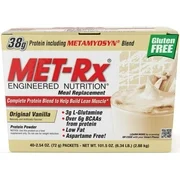 MET-RX Original Meal Replacement, Original Vanilla, 40 Ct - Walmart Texas