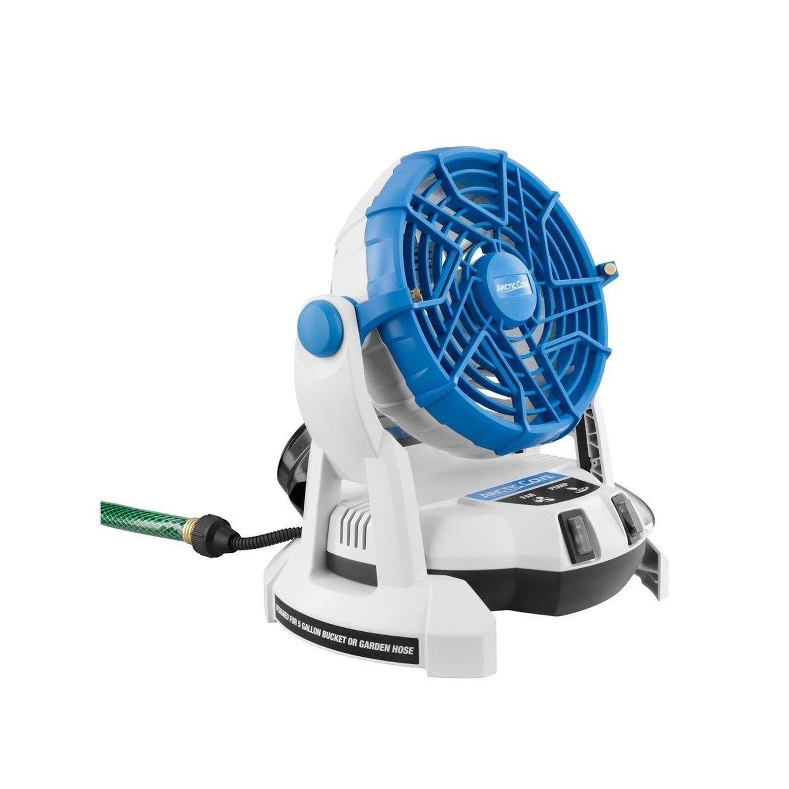 Arctic Cove Mbf0181 18Volt Bucket Top Misting Fan with 2 Speeds and ...