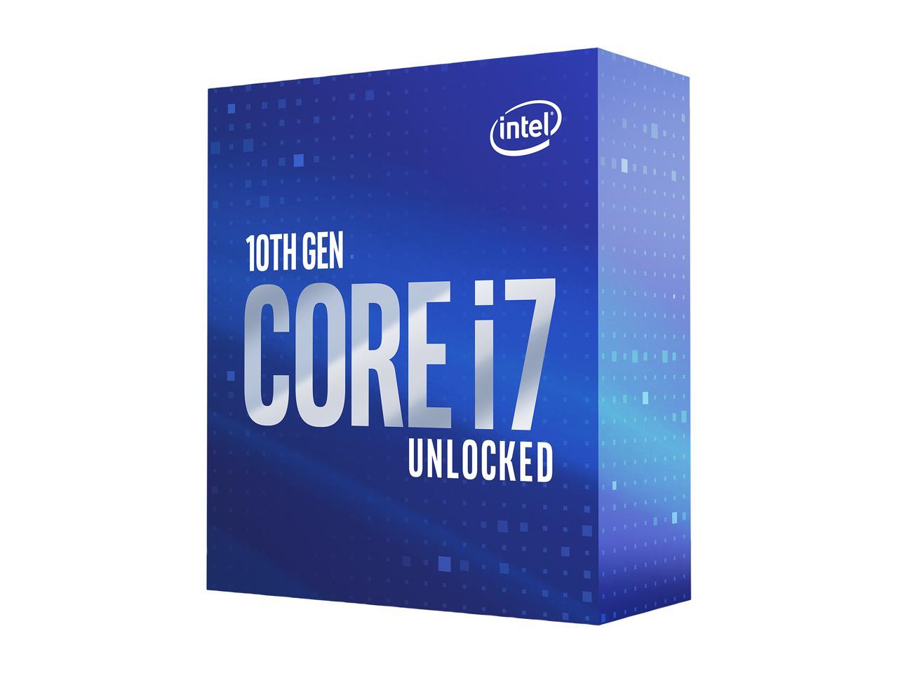 Intel Core i7 10th Gen - Core i7-10700K Comet Lake 8-Core 3.8 GHz LGA ...